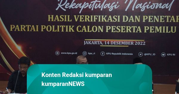 Sah! KPU Tetapkan 17 Parpol Peserta Pemilu Serentak 2024 | kumparan.com